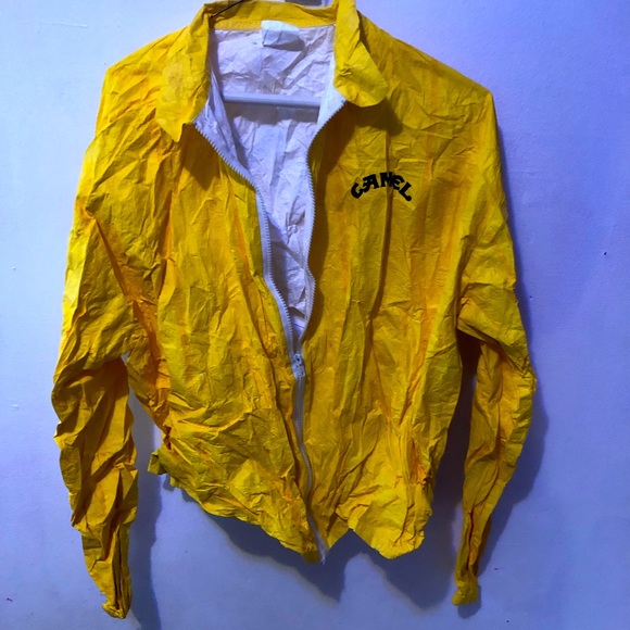 Tops | Vintage Yellow Camel Jacket | Poshmark